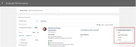 How To Hide Edit Manager Tasks On My Team Performance Cloud Customer Connect