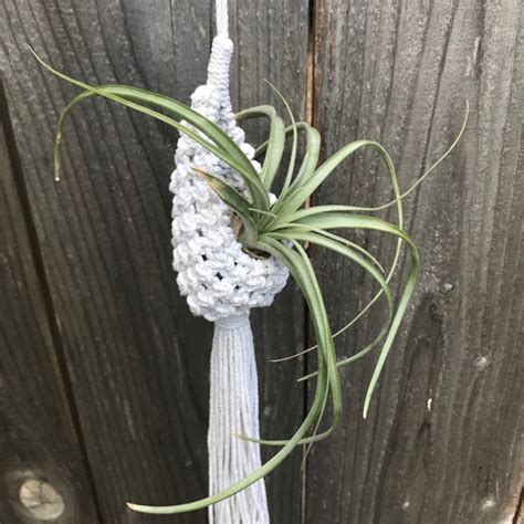 DIY MACRAME POD Pattern Pdf Instructions Learn To Macrame Etsy Canada