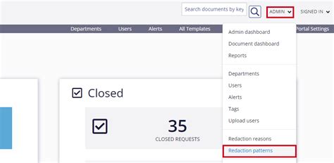Create A Custom Redaction Pattern Nextrequest