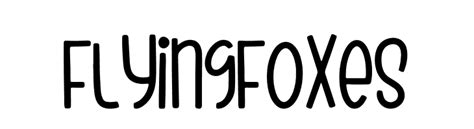 Flying Foxes Font