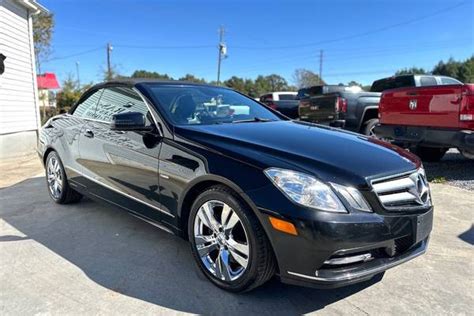 Used 2011 Mercedes Benz E Class Convertible For Sale