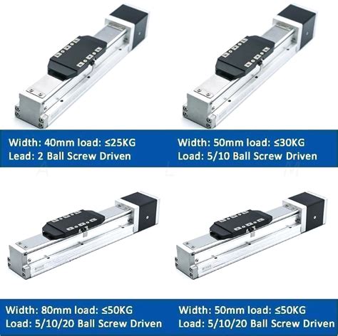Built In High Precision Ball Screw Drive Slide Module From China Manufacturer ALM