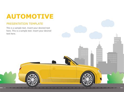 Car Slides And Powerpoint Templates Slideuplift