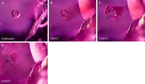 A Canary In The Ruby Mine Low Temperature Heat Treatment Experiments On Burmese Ruby