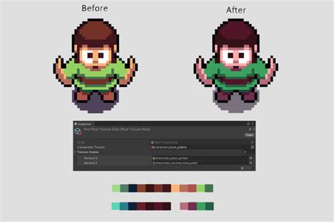 Pixel Gradient 2d Textures And Materials Unity Asset Store
