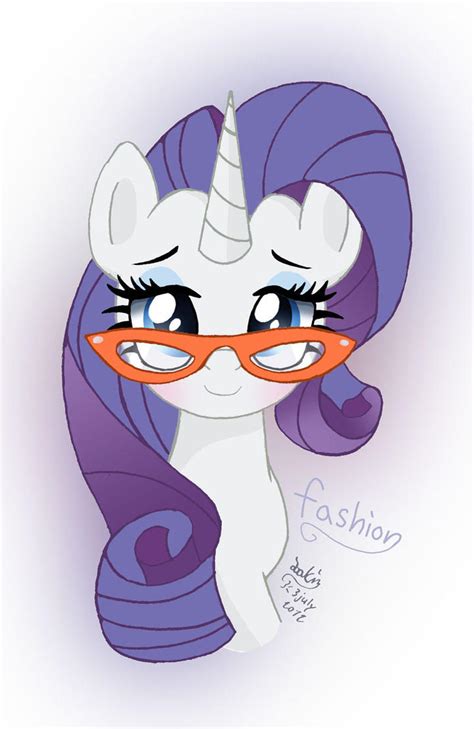 Mlp Fim Rarity Fashion Glasses By Joakaha On Deviantart