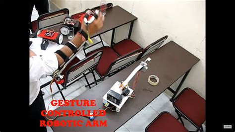 Gesture Controlled Robotic Arm Project