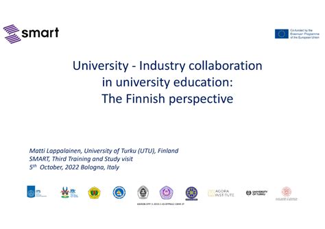 University Industry Collaboration In University Education The Finnish Perspective Program