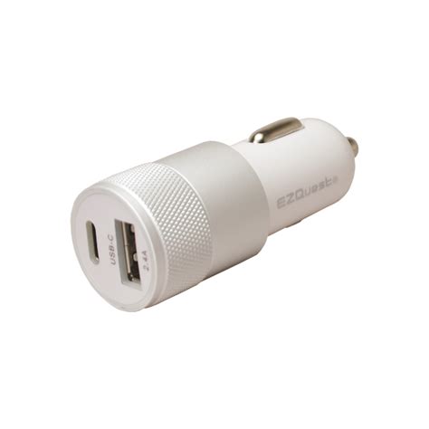 USB C Car Charger Dual Port USB C USB