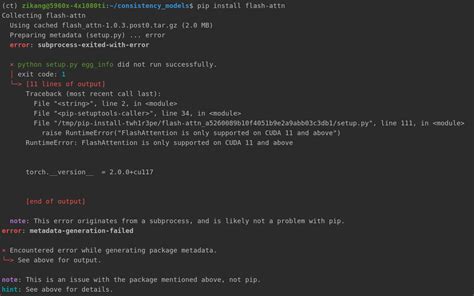 Runtimeerror Flashattention Is Only Supported On Cuda And Above Issue Openai