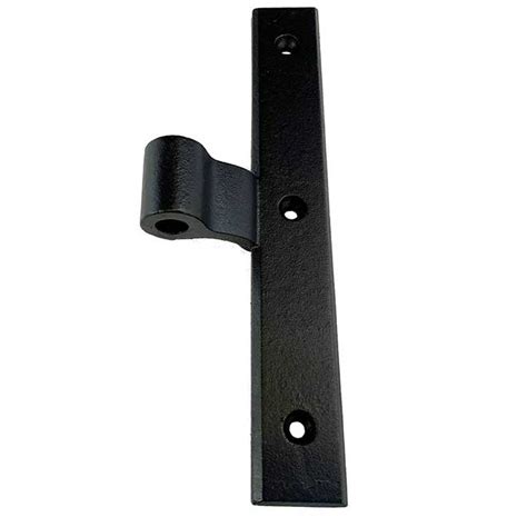 John Wright [088537wp] Cast Iron Shutter Mid Range Hinge Ny Style Flat Black 7 L 3 4
