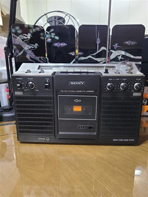 빈티지 소니 Fmam 스테레오 카세트코더 Cf 2400 헬로마켓