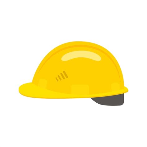 Premium Vector Construction Helmet Icon Simple Element From