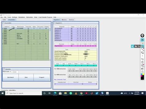 Jubin Mitras 8085 Simulator — Learning Microprocessors 56 Off