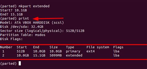 How To Create And Manage Linux Partitions Using Parted
