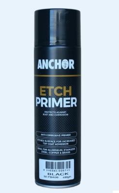 Anchor Structural Etch Primer Black Gm Randalls Hardware