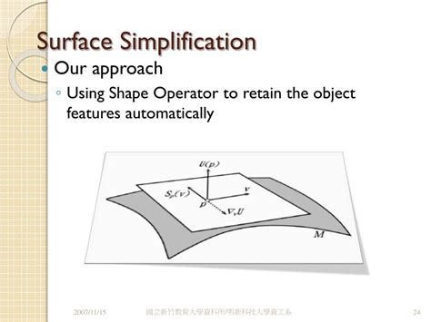 Ppt 3d Modeling Surface Reconstruction And Surface Simplification Powerpoint Presentation