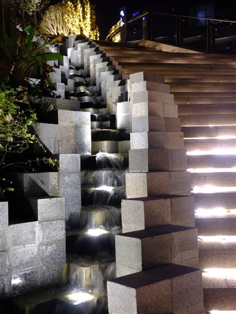 ボードWATER FEATUREのピン 水景 建築