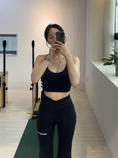 필라테스 운동복브랜드 신축성 좋은 그란데라인 엘터치 셔링 부츠컷 팬츠 네이버 블로그