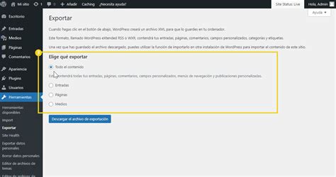Cómo Migrar Un Sitio Web Hecho En Wordpress Ayuda Hostgator