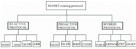 Manet Routing Protocols Download Scientific Diagram