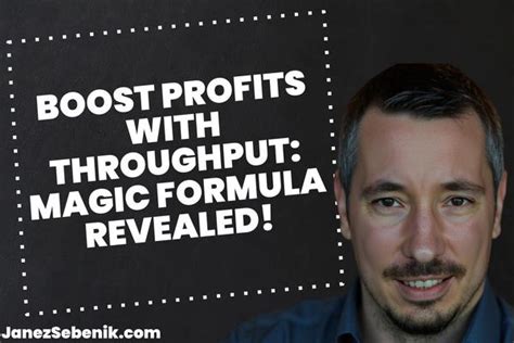 How Do You Calculate Throughput Rate