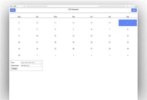 Download Free Bootstrap Calendar Template For Your Website