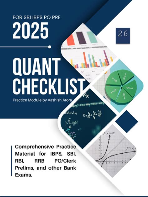 Quant Prelims Checklist 26 By Aashish Arora For Bank Exams 2025 Pdf Mathematics