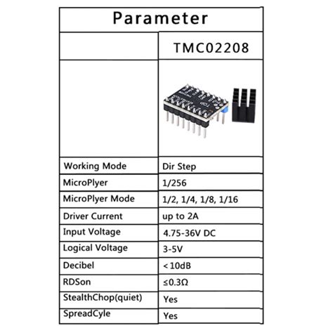 driver tmc2208 v3 0 uart bigtreetech driver stepper for 3d printer