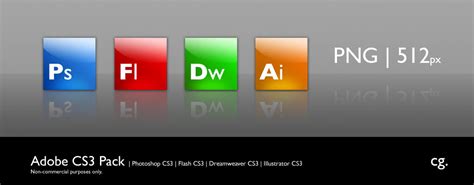 Adobe Cs3 Pack By Cgink On Deviantart