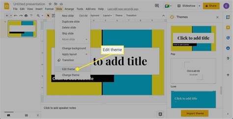 How To Change Theme Colors In Google Slides