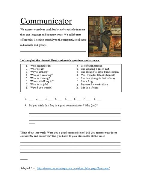 Ib Attributes Handout Pdf Thought Cognition
