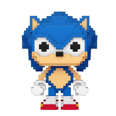 Funko Pop 8 Bit Sonic The Hedgehog Sonic Figure Target Exclusive Sonic Figures Vinyl