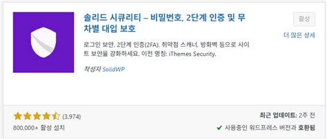 성능 보안 자동화까지 워드프레스를 업그레이드하는 무료 플러그인 Top 8