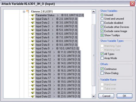 Kl6301 Linking To The Twincat System Manager