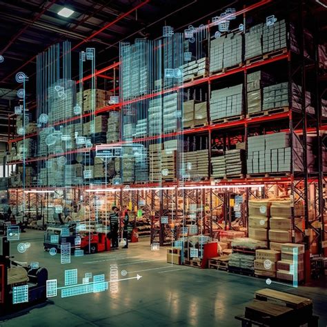 Premium Ai Image Supply Chain Management Iot