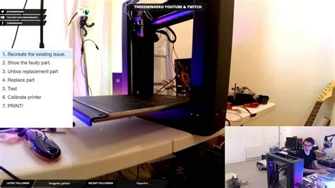[stream] 3d printer debugging fixing 2 youtube