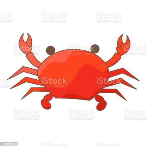 해양 생물과 해산물 개념에 대한 장식을 위한 게 벡터 그림 갈고리 발톱에 대한 스톡 벡터 아트 및 기타 이미지 갈고리 발톱 건강한 식생활 게 Istock