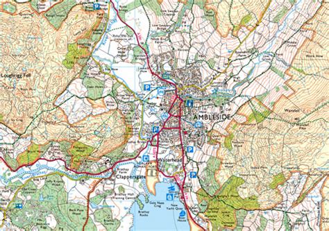 custom printed ordnance survey map posters