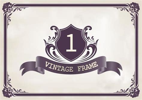 Vintage Title Frame Vector Art Icons And Graphics For Free Download