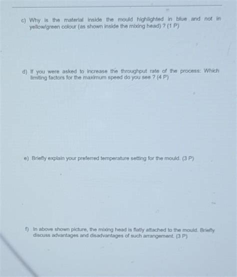 A Special Technique For Processing Polymers Is Shown Chegg Com