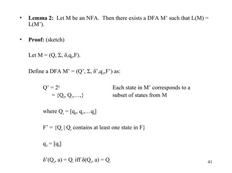 Finite Automata Examples Ppt