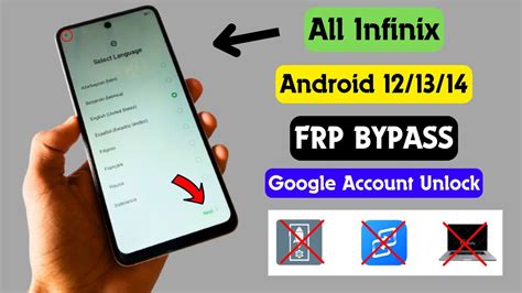 All Infinix Android Frp Bypass Unlock Without Pc All Infinix Google Account Bypass