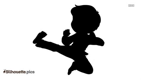 Karate Silhouette Boy 55 Koleksi Gambar