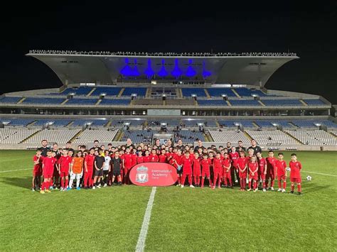 Ολοκληρώθηκε η συνεργασία των ποδοσφαιρικών ακαδημιών Liverpool Fc ΓΣΠ Omegalive