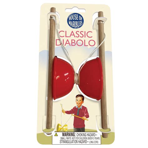 Classic Mini Diabolo House Of Marbles