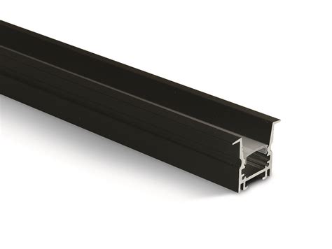 One Light 7903r B Black Recessed Profile 2m Pc Opal Diffuser Dark Light