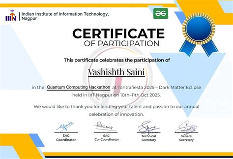 Quantumcomputing Hackathon Iiitnagpur Tantrafiesta