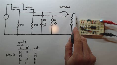 Diy 8 Bit Computer Episode 3 Digital Circuits Logic Families Youtube