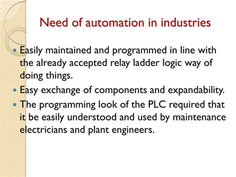 industrial automation using plc day 1 pdf technology and computing